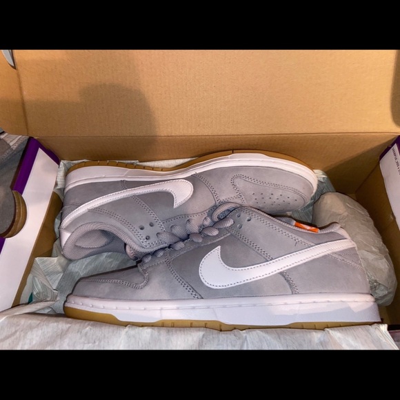 Nike | Shoes | Nwb Nike Sb Wolf Grey Dunk Low | Poshmark